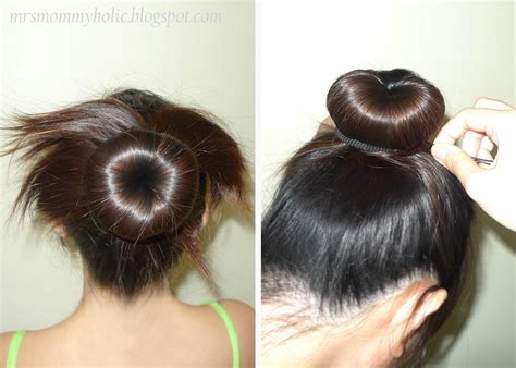 Mrsmommyholic Easiest Hairstyle Ever The Donut Bun