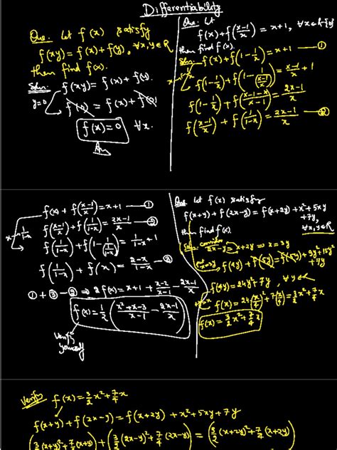Differentiability L 4 Functional Rule Pdf