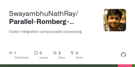 Github Swayambhunathrayparallel Romberg Integration Faster