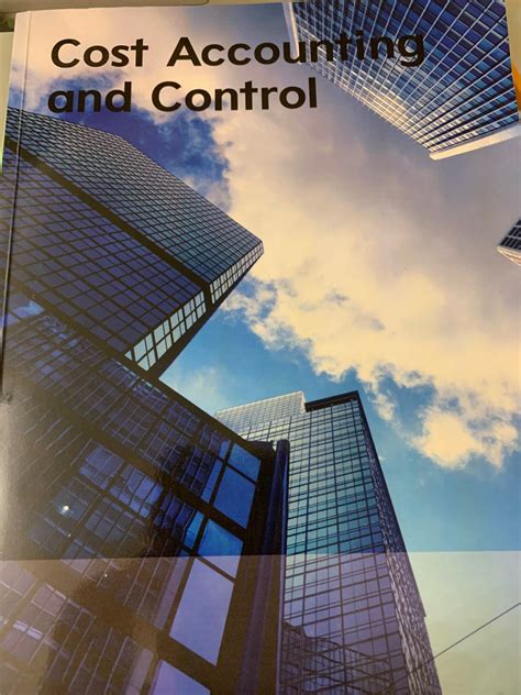 Cost Accounting And Control Hobbies And Toys Books And Magazines Textbooks On Carousell