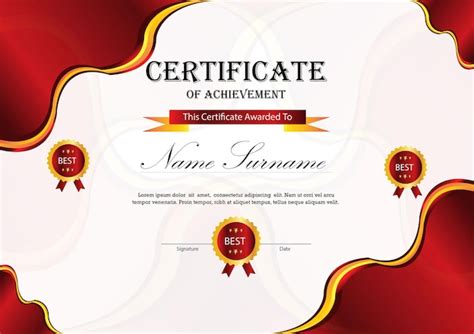 Premium Vector Certificate New Professional Design