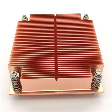 China Customized Copper Skived Fin Gpu Radiator Manufacturers Wholesale Quotation Sinda