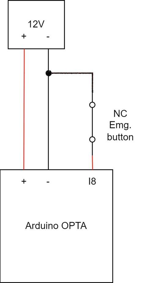 Arduino Opta Not Able To Use Button 12v Logic Opta Arduino Forum