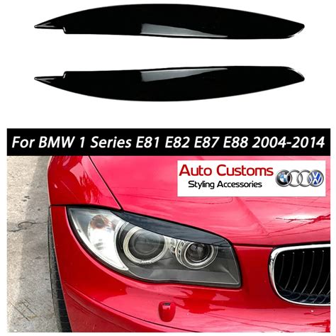 Bmw E82 E87 E88 Headlight Eyelids Auto Customs