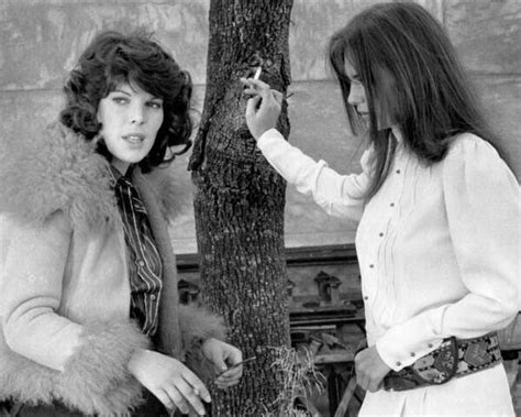 Day For Night 1973 Jacqueline Bisset Smoking With Dani 8x10 Inch Photo