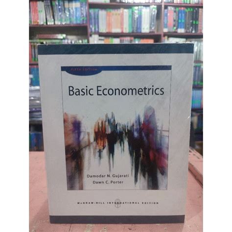 Basic Econometrics International Edition By Gujarati Porter Shopee