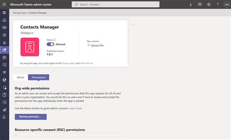 Admin Guidance Contacts Manager User Guide