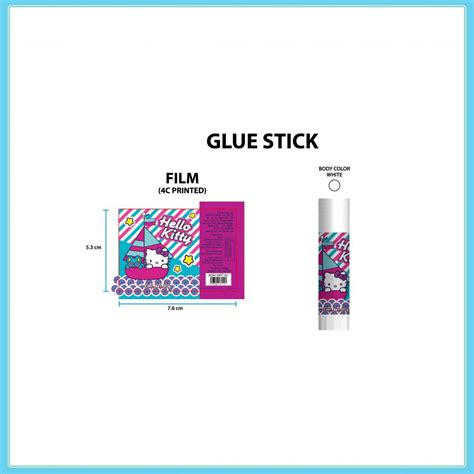 Hello Kitty Glue Stick 1 Pack High Quality Hello Kitty Glue Stick 1 Pack On