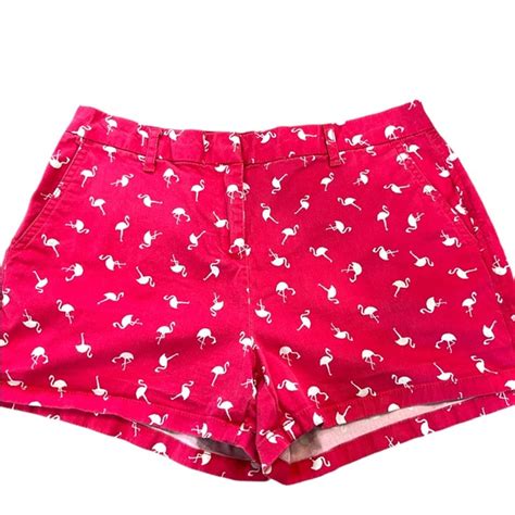 Elle Shorts Elle Pink Flamingo Shorts Poshmark