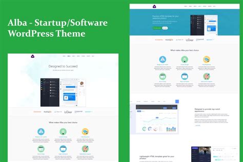 Alba Startupsoftware Wordpress Theme 10 Wp Themes And Plugins