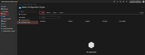 creating and configuring bash scripts for ubuntu devices in intune ai