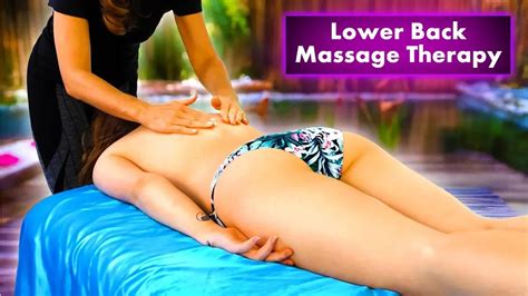 The Best Lower Back Massage Therapy For Advanced Techniques Sciatica