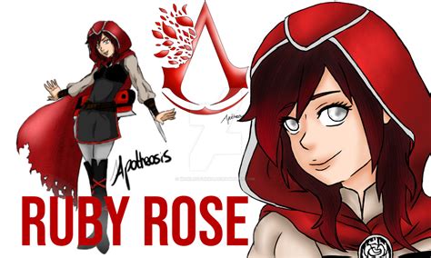 Ruby Rose The Red Hooded Assassin Concept Art By Worldofbaka On Deviantart