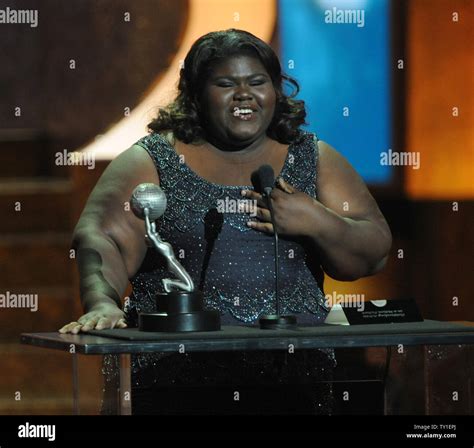 Gabourey Sidibe Accepts The Award For Outstanding Actress In A Motion