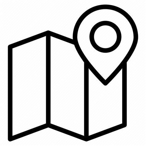 Maps Navigation Pointer Pin Location Direction Map Icon