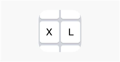 ‎xl Keyboard On The App Store