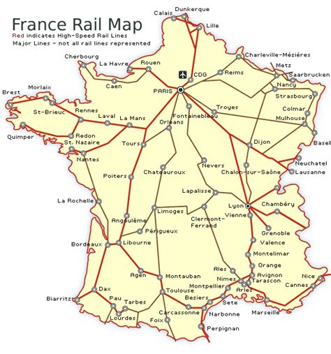 France Tgv Rail Map File Railway Stations On Departure From Paris