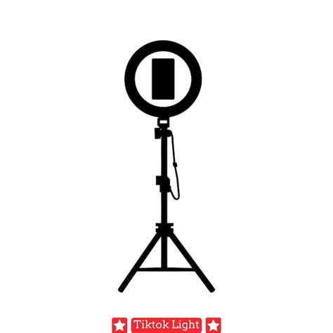 Premium Vector Tiktok Light Vector Graphics Enhance Your Projects With Dazzling Silhouettes