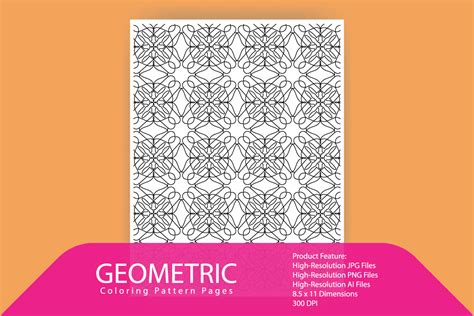 Printable Adult Geometric Pattern Graphic By Samima Creative Fabrica