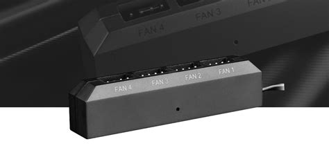 DEEPCOOL FH 04 PWM Fan Hub Supports Up To 4 Fans 3 Pin Or 4 Pin Occupying Only One 4 Pin