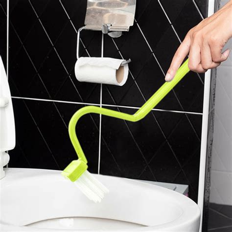 Xyrsruw S Shaped Toilet Brush Curved Multifunctional Toilet Cleaner