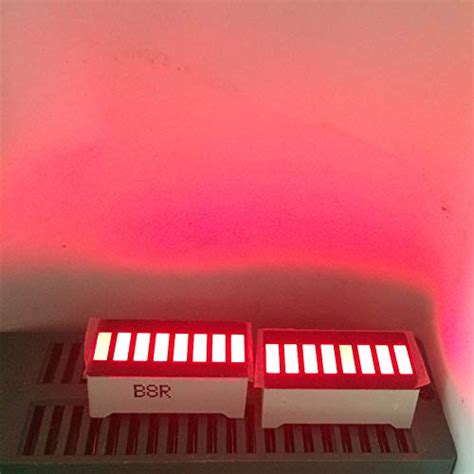 5pcs Led Display 8 Segment Bar Graph Red Numbers Led Desertcart Kuwait