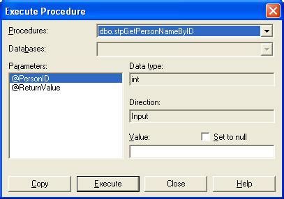 Variables In Sql Server Stored Procedures