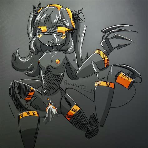 Rule 34 Cum Cum In Pussy Drone Drooling J Murder Drones Messy