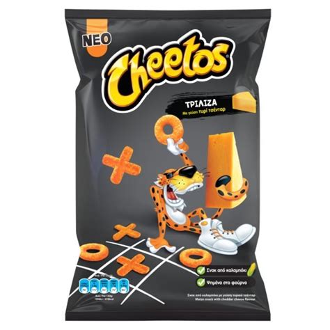 Tasty Cheetos Τρίλιζα Xando Με Γεύση Τυρί Cheddar 104g Kouvas Market