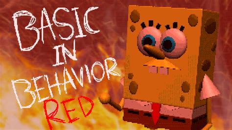 Basics In Behavior Red Spongebob Ai Cover Youtube