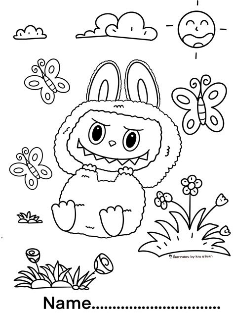 แจกภาพระบายสีลาบูบู้ การค้นหาใน Lemon8