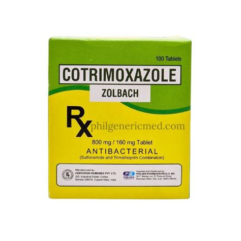 Cotrimoxazole 960mg Tablet Philippine Generic Medicines