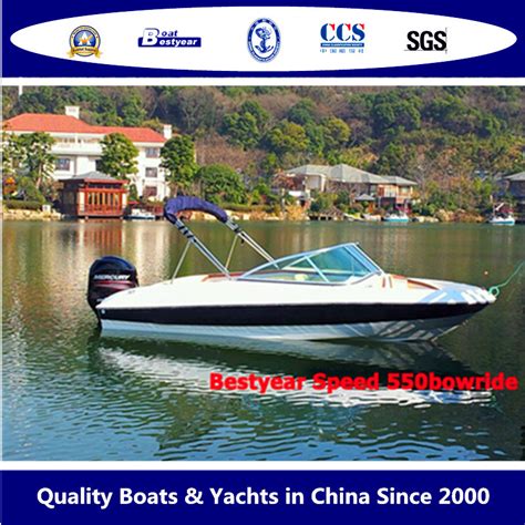 Bestyear Speed Boat Of 550bowride Fiberglass Boat Sport Boat Speed Boat