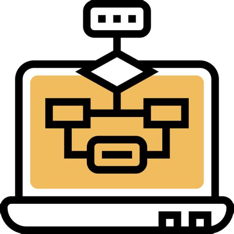 Algorithm Meticulous Yellow Shadow Icon