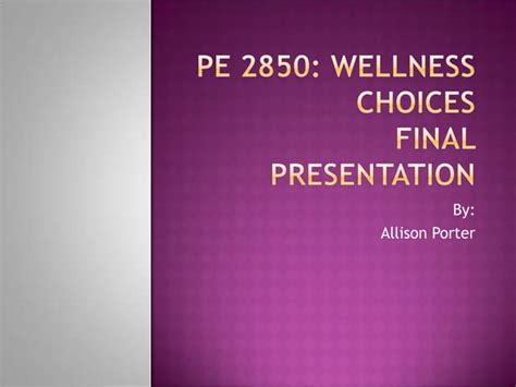 Final Presentation Ppt