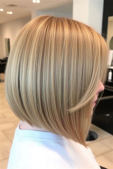 25 A Line Haircuts To Personalize Your Style Sleek Icy Blonde Platinum