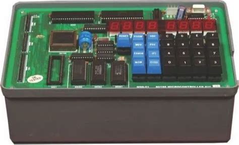 Digital 8051 Microcontroller Trainer Kit Rs 232 Interface Using 8251