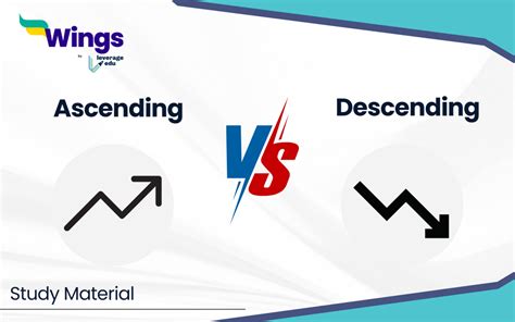 What Is The Difference Between Ascending And Descending