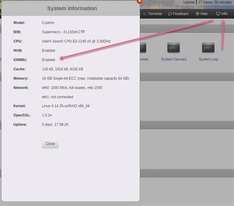 Checking If IOMMU Is Enabled General Support Unraid