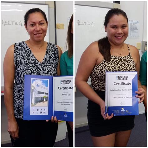 Congratulations To Cathyline Cairns Business College