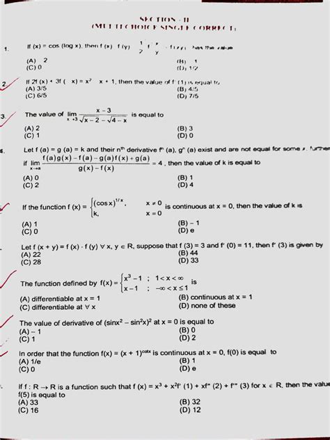 Limits Continuity Part 3 Pdf