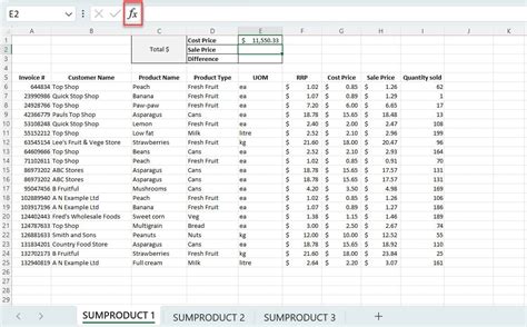 How The SUMPRODUCT Formula In Excel Can Help You Work More Efficiently