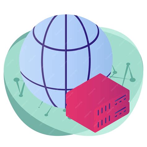 Premium Vector Server Location Isometric Concept Vpn Geolocation Vector Design Big Data Symbol