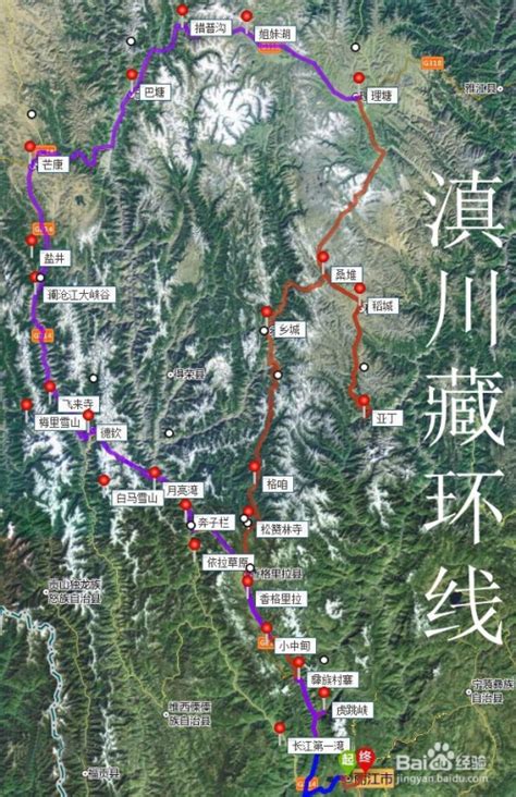 香格里拉大环线自驾全攻略 百度经验