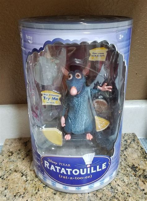 45 New Disney Pixar Ratatouille Remy Talking Action Figure Toys