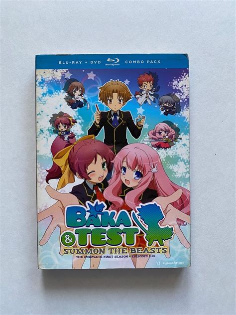 Original Anime Dvd And Blu Ray Baka And Test Season 1 Hobbies And Toys