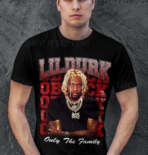 Lil Durk Oblock T Shirt Freshly Fitted