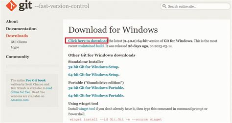 كيفية تثبيت Git وgit Bash في نظام التشغيل Windows