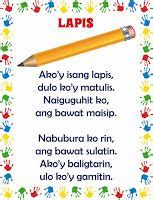 Maikling Tula Para Sa Kindergarten Tanda Pambata