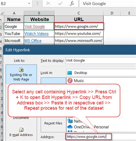 How To Extract Url From Hyperlink In Excel 3 Simple Ways Excel Insider